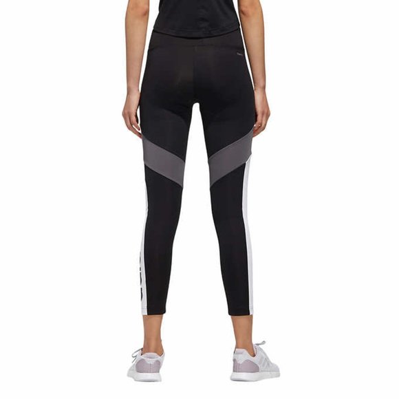 adidas | Pants & Jumpsuits | Adidas Black Gray Colorblock Tights ...